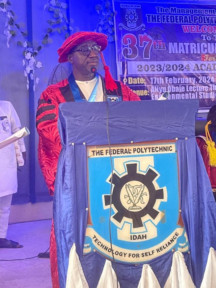 Federal Polytechnic Idah Matriculate Over Four Thousand Students ...